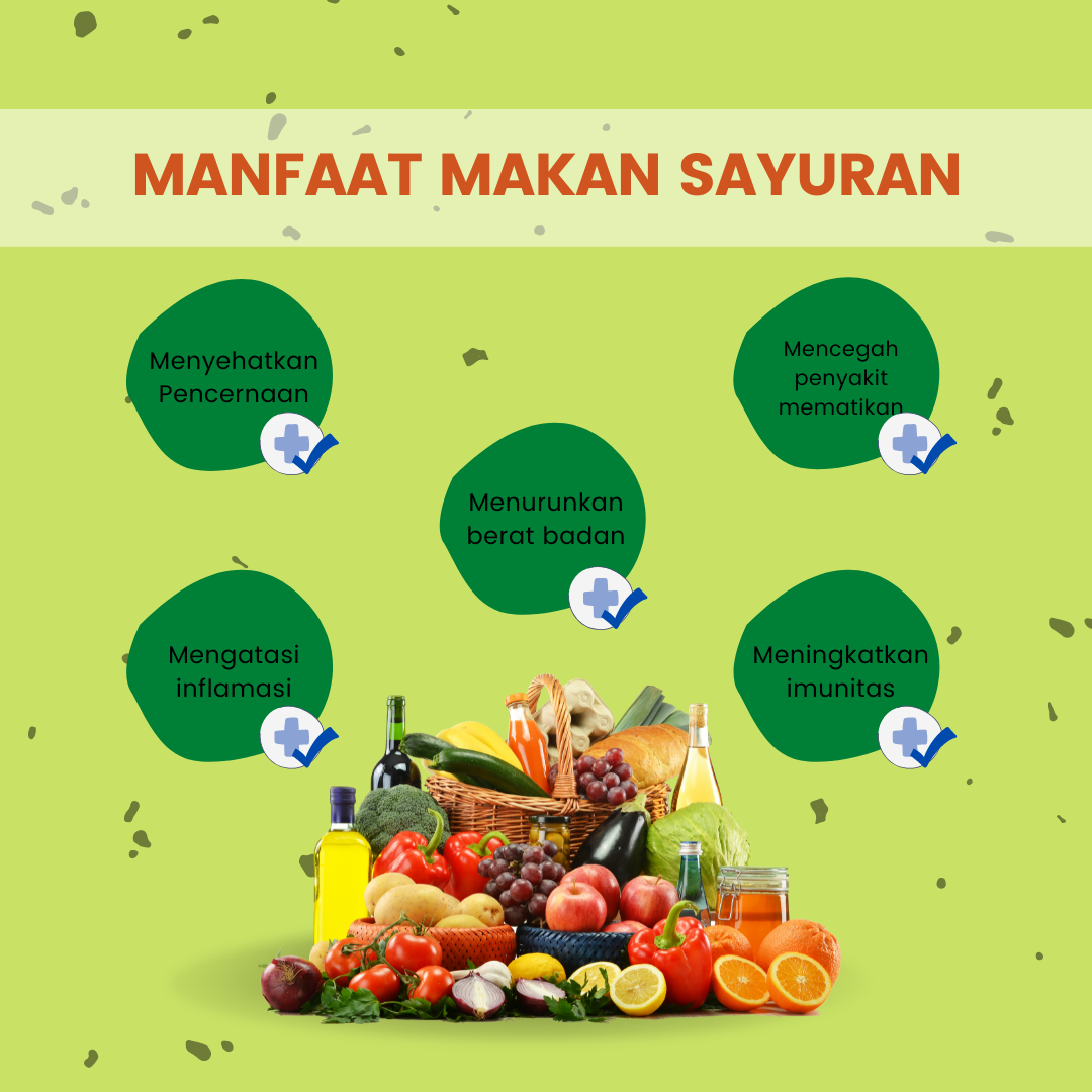 Manfaat Makan Sayuran - Pasar Ceger