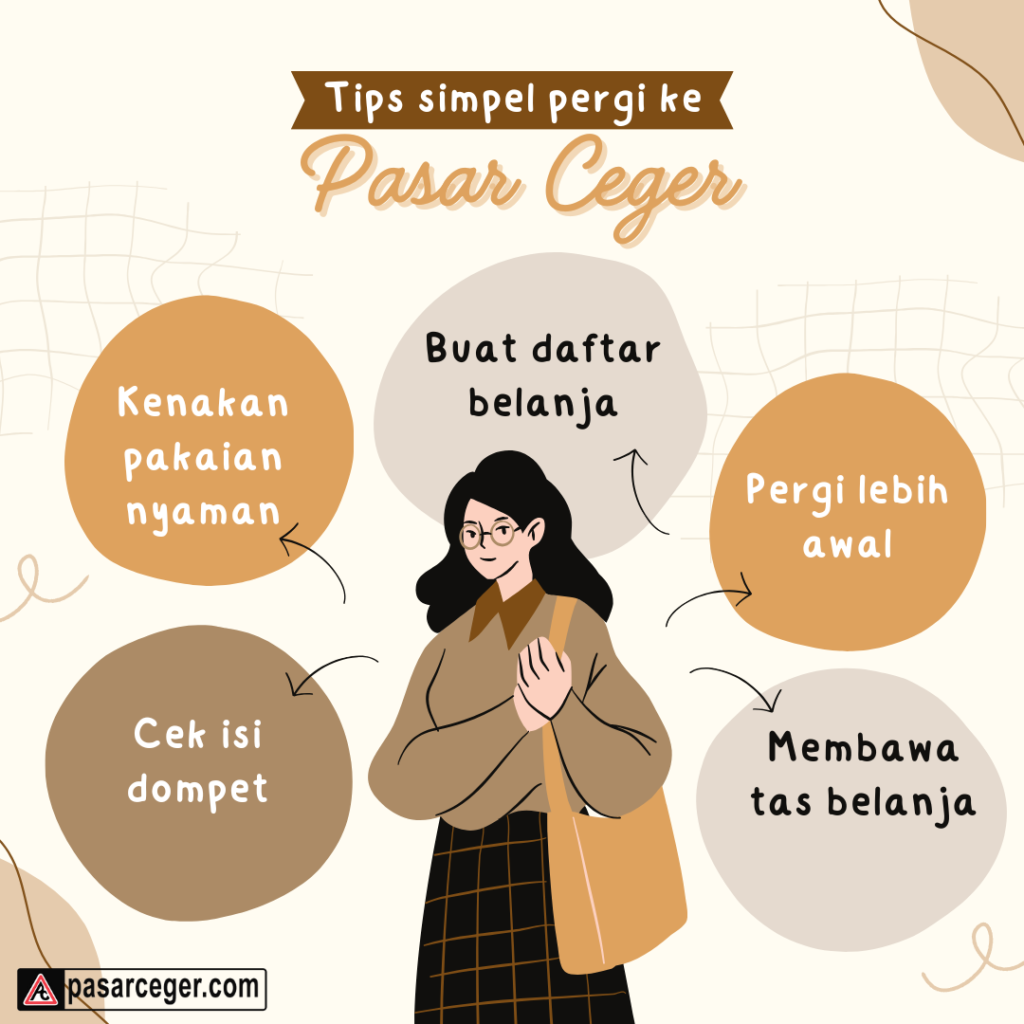 Tips Simpel Pergi Ke Pasar - Pasar Ceger